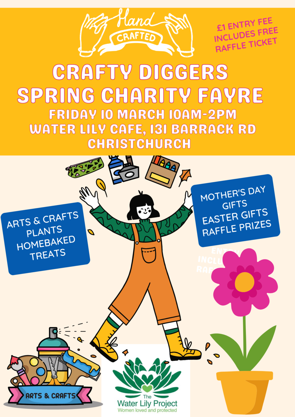 Come to our Charity Spring Fayre! | The Waterlily Project